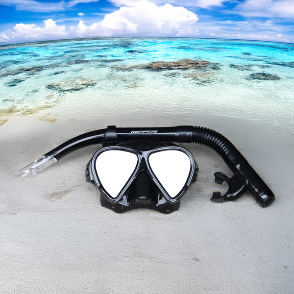 Eclipse Silicone Mask and Snorkel Adult - Mirage Sports